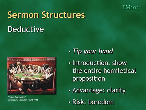 Video 4 - Homiletical Arrangement: The Outline and Structure Part 1